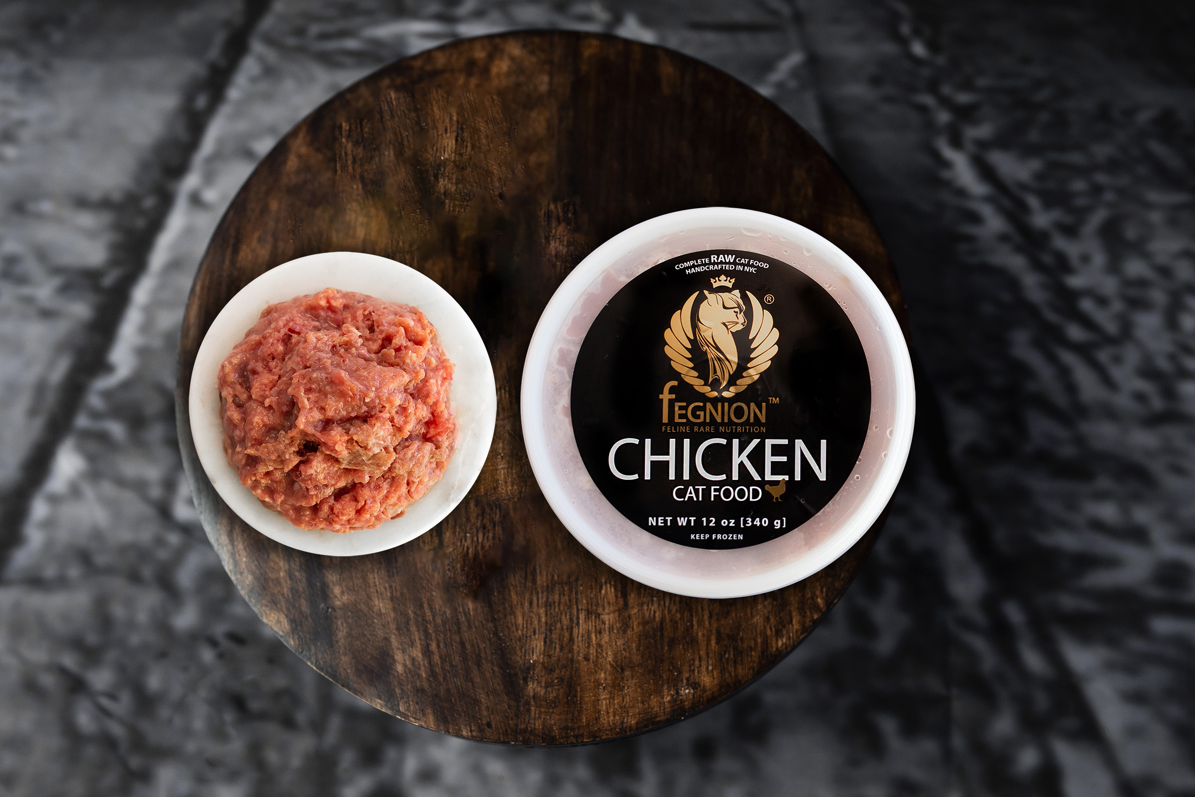 Raw Chicken Cat Food | Complete & Balanced For All Life Stages